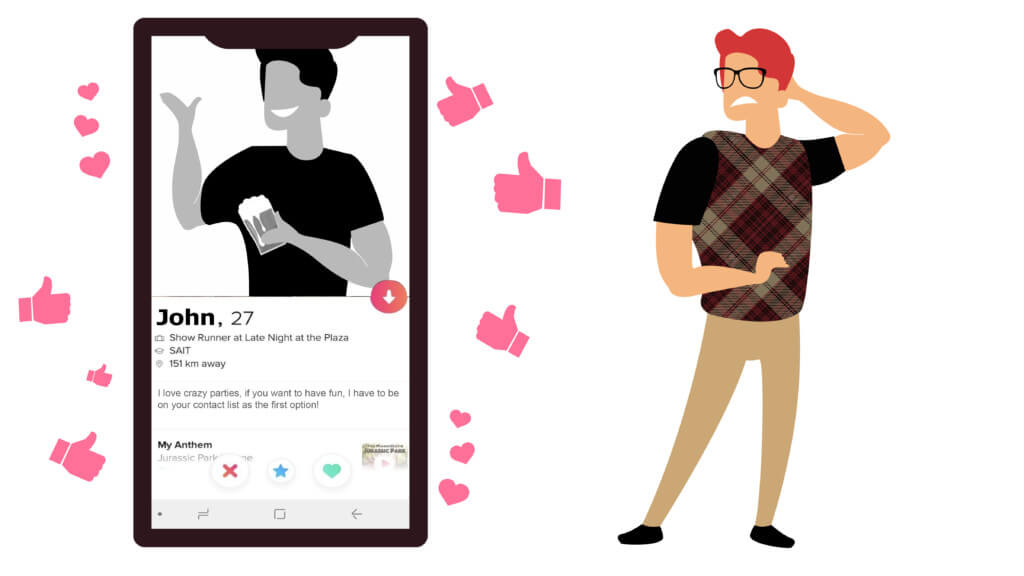Tinder Profile Template Generator Printable Word Searches