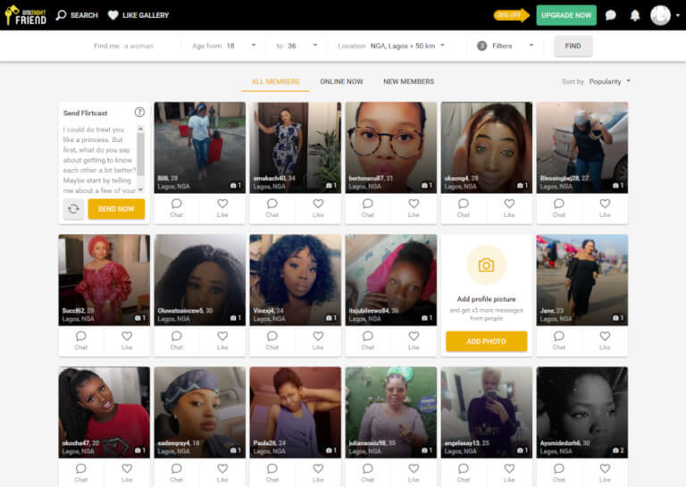 OneNightFriend Dating Site Review (2026)