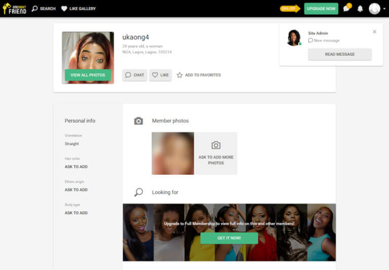 OneNightFriend Dating Site Review (2026)