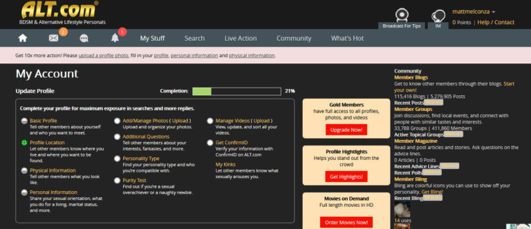 Alt.com Site Review 2025 - Pricing, Features, Pros & Cons