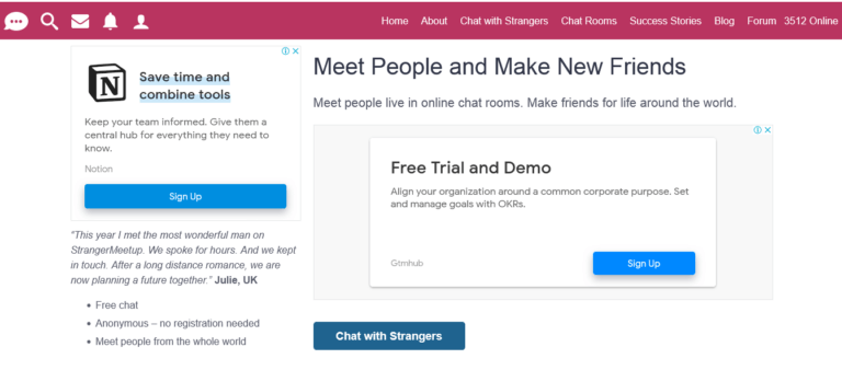 Stranger Meetup Review in 2025 - [Chat, Meet, Date | Features]